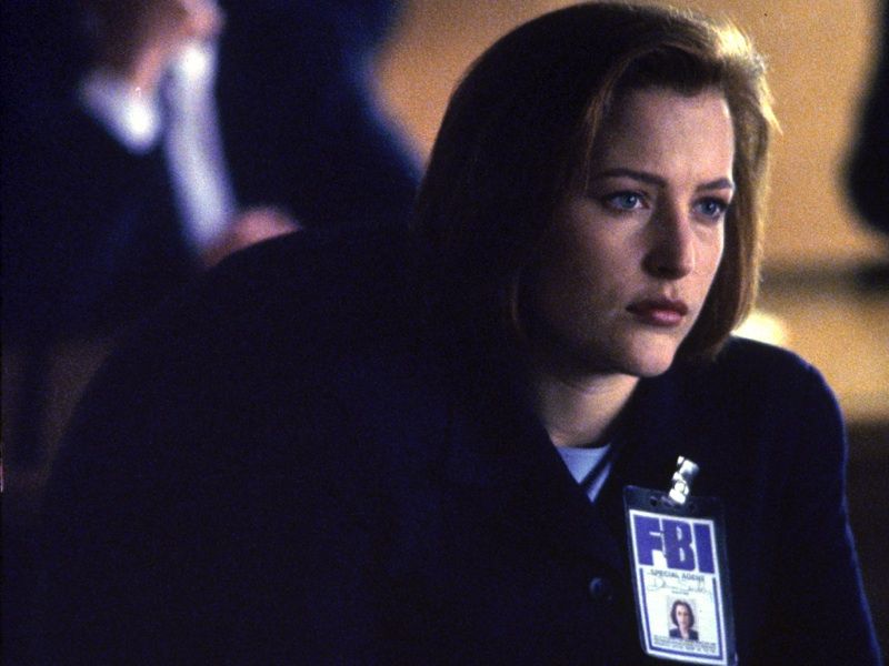X Files The Television Dana Scullys Fbi Id Badge Gillian Anderson