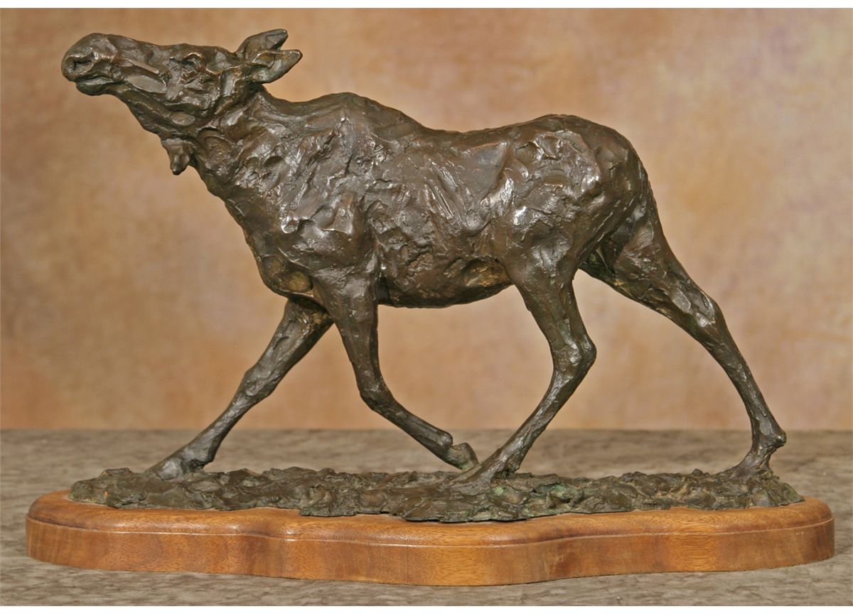 Kenneth Bunn Bronze March In Montana