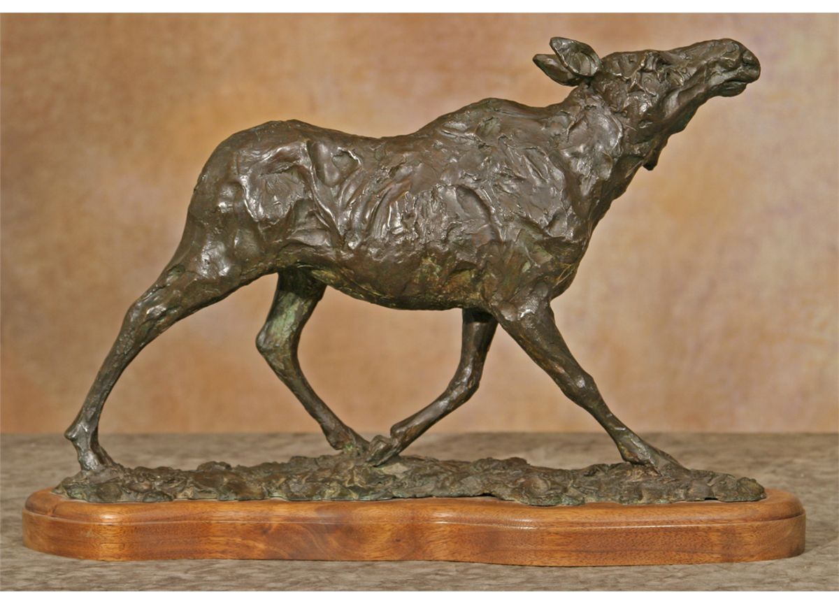 Kenneth Bunn Bronze March In Montana