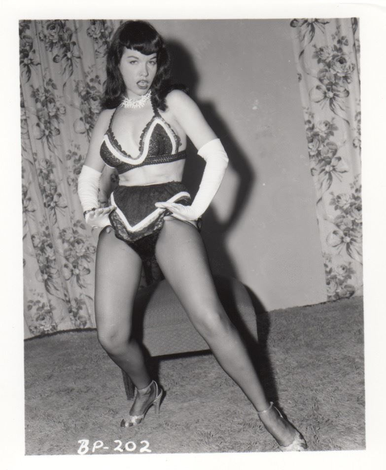 Collection Of Bettie Page Photographs By Irving Klaw