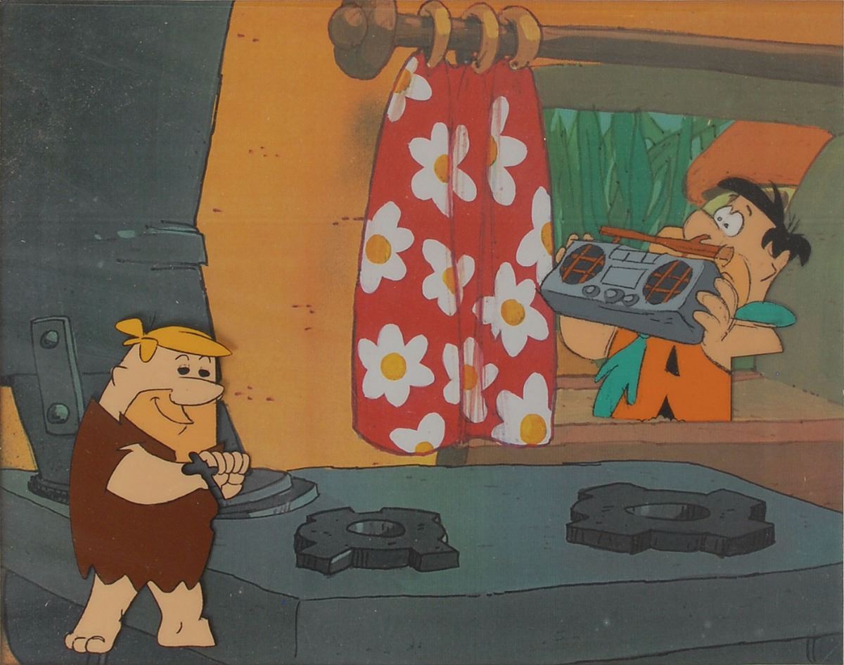 The Flintstones Set Of 5 Animation Cels