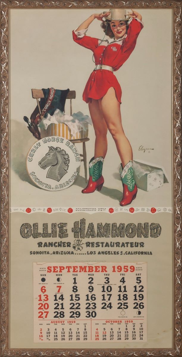 Ollie Hammond Pin Up Girl Calendars
