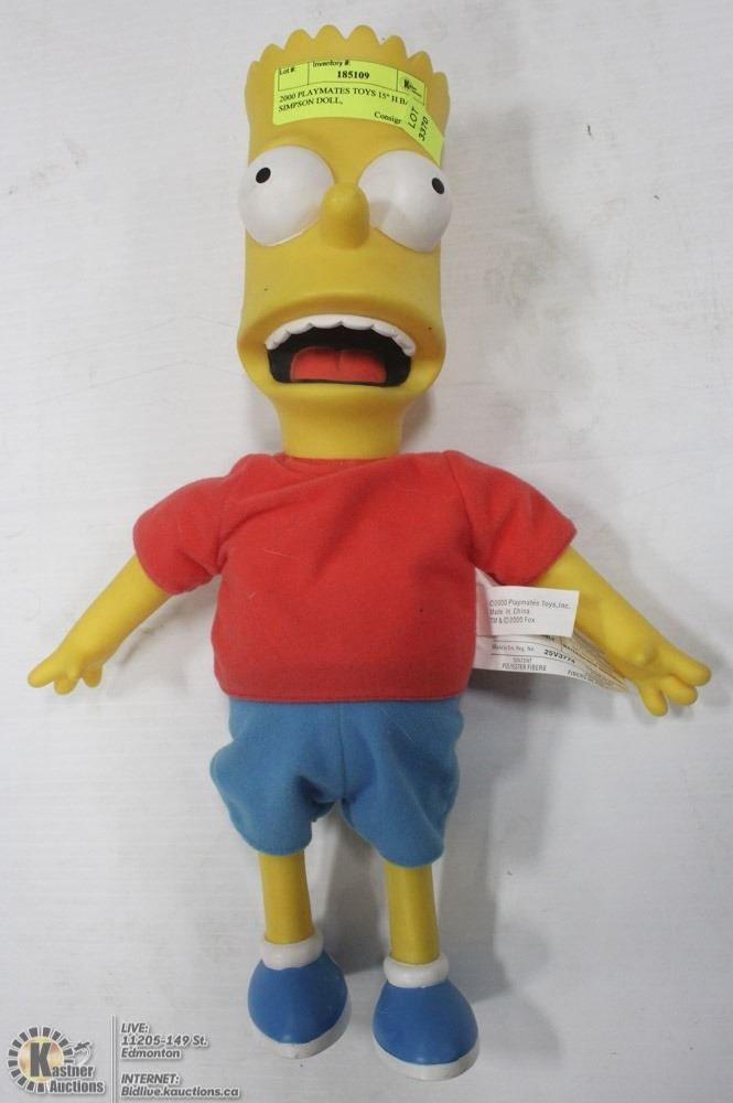 2000 Playmates Toys 15 H Bart Simpson Doll