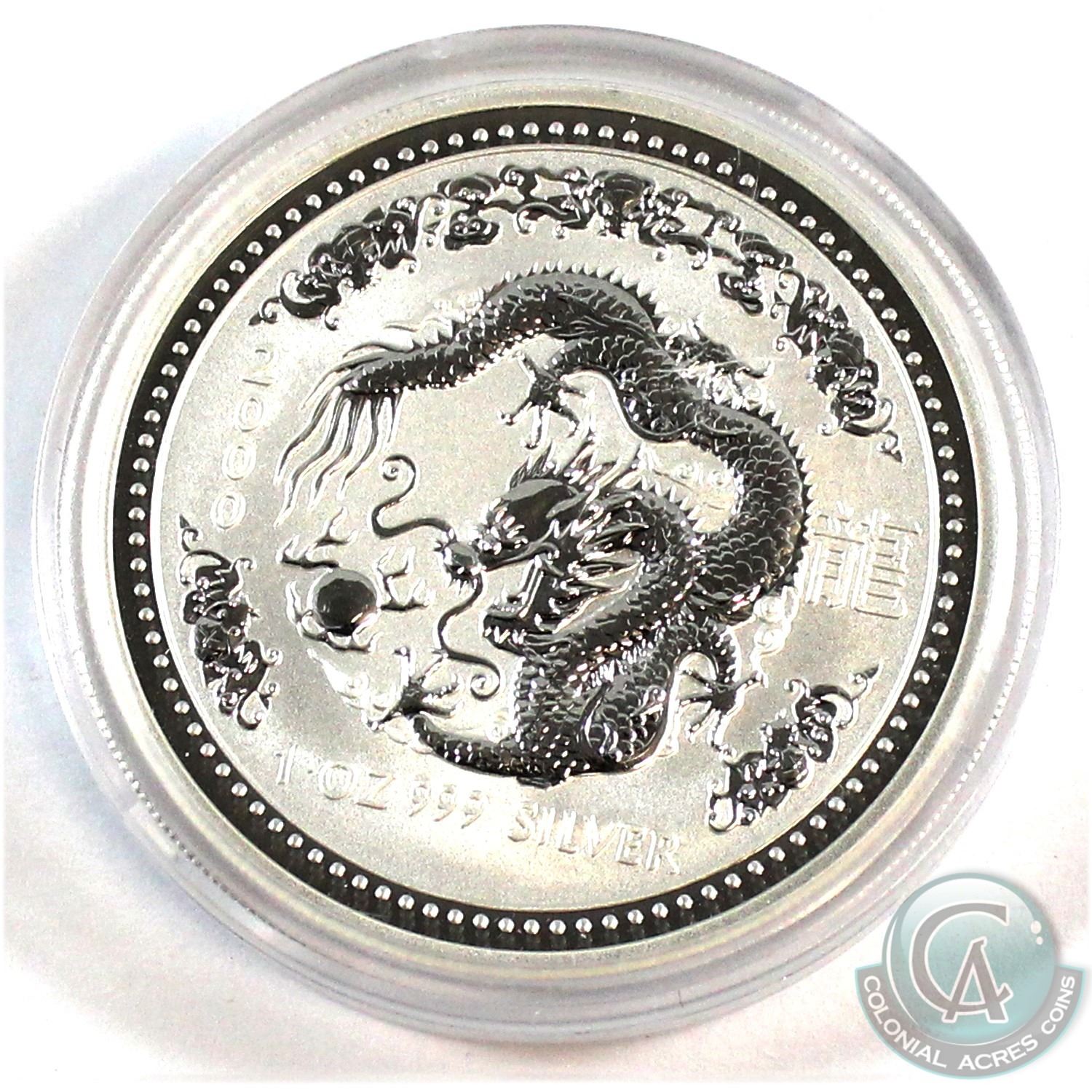 Perth Mint Issue 2000 Australia 1 Lunar Series I Year Of The Dragon