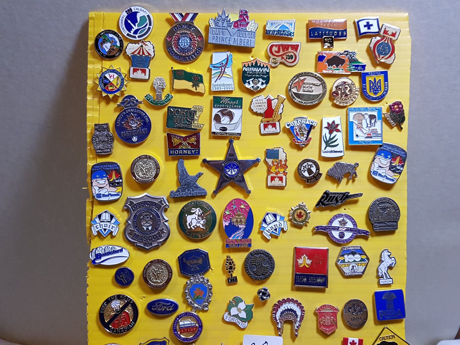 Large Amount Of Assorted Pins