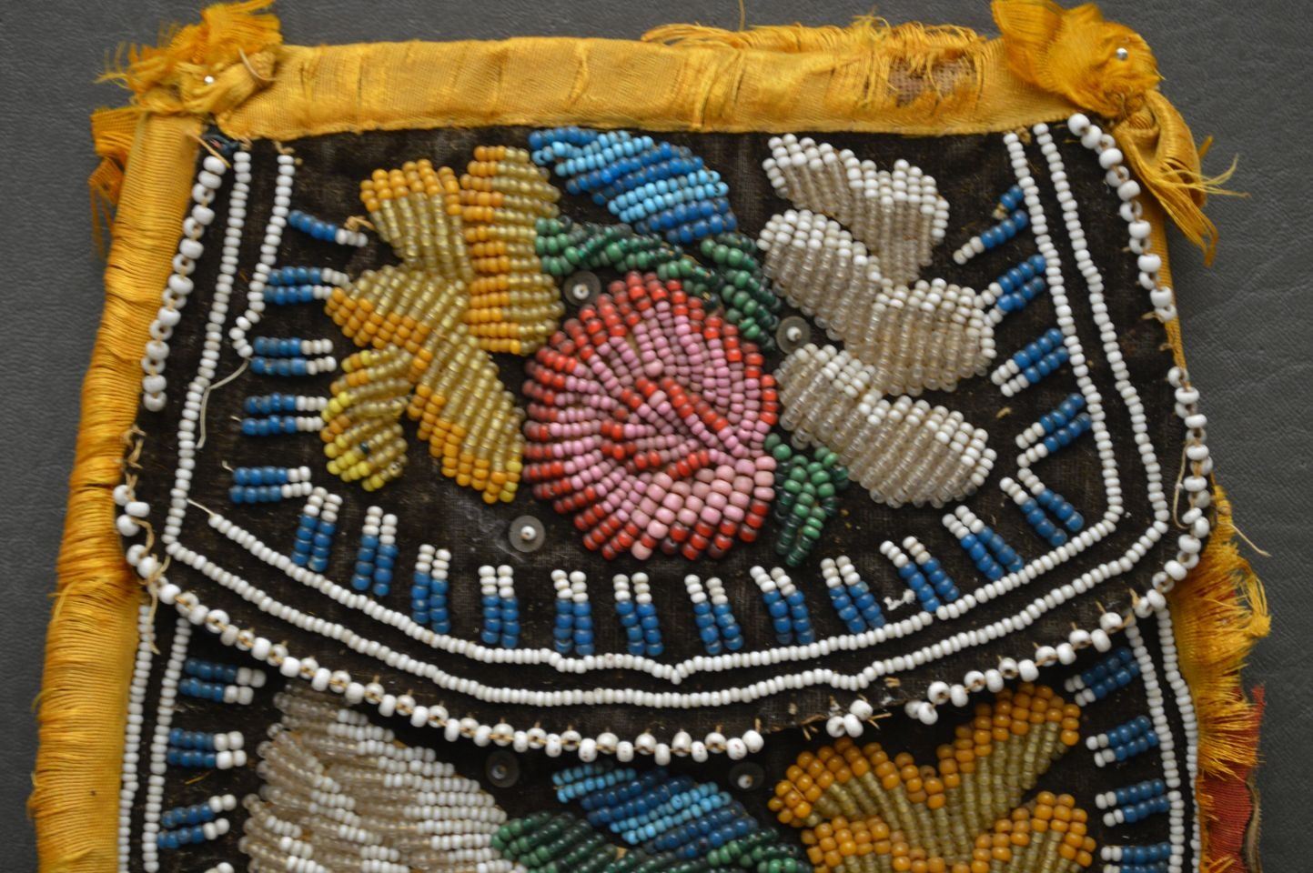 Iroquois Indian Beaded Bag