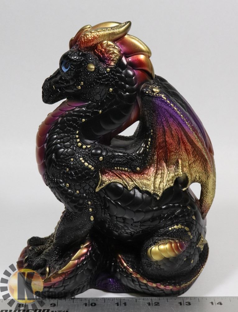 Windstone 9 Emperor Dragon Signed Pena 86