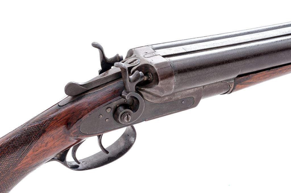 Belgian Side By Side Double Barrel Shotgun