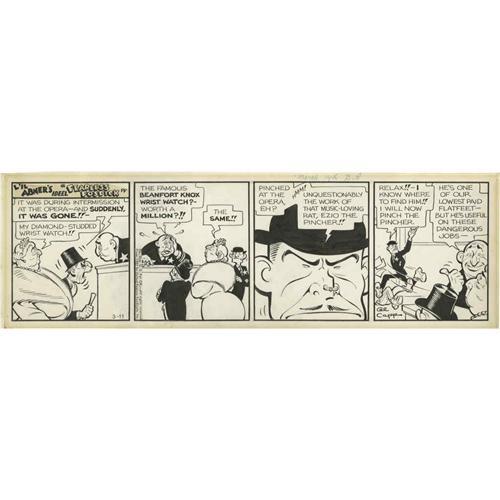 Al Capp Lil Abner Daily Comic Strip Original Art Da Al Capp Lil