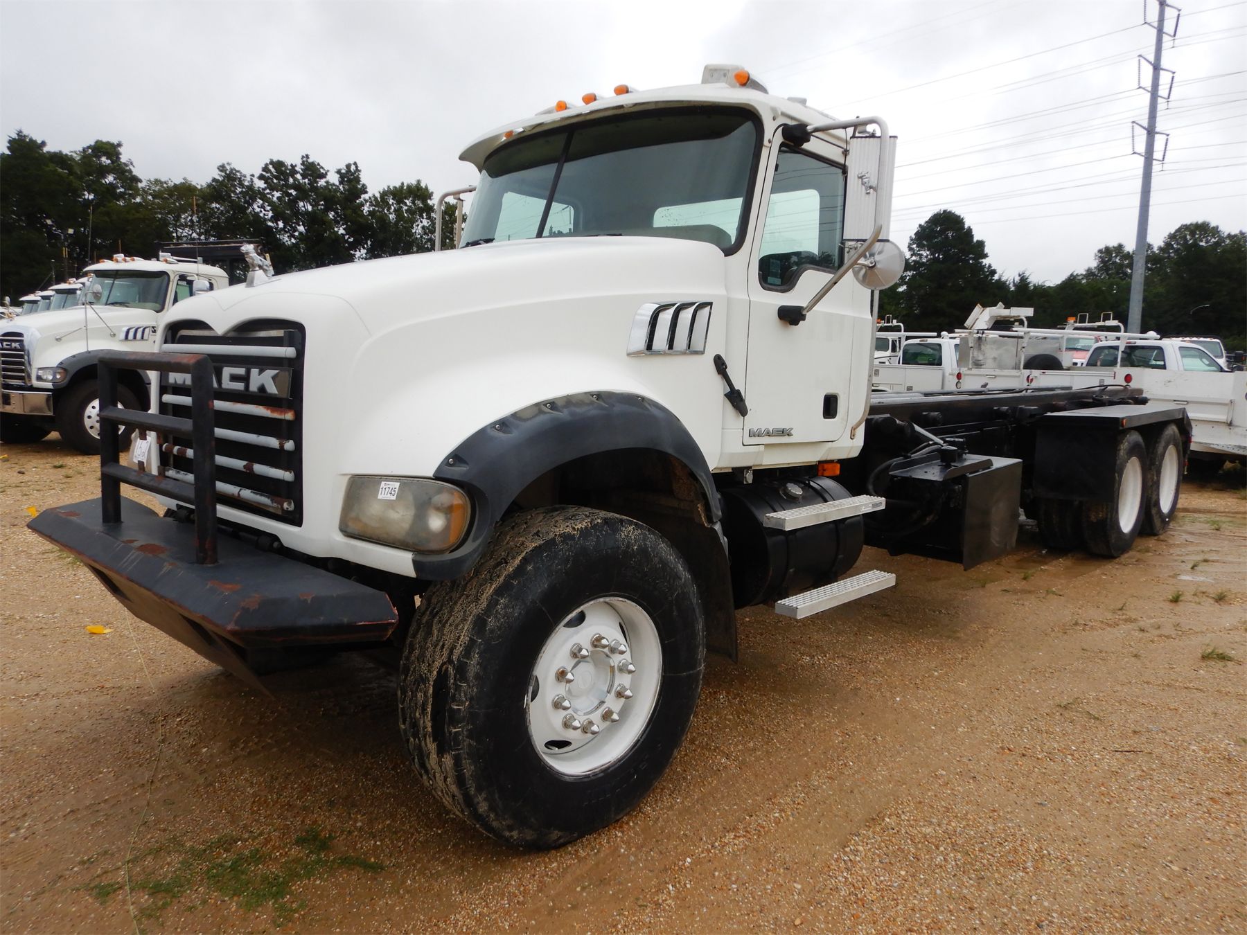 2007 Mack Cv713 Granite Roll Off Truck