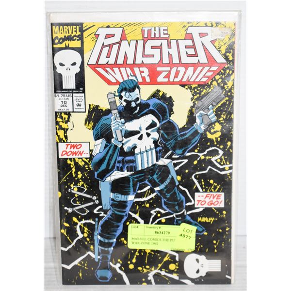 Marvel Comics The Punisher War Zone 1992