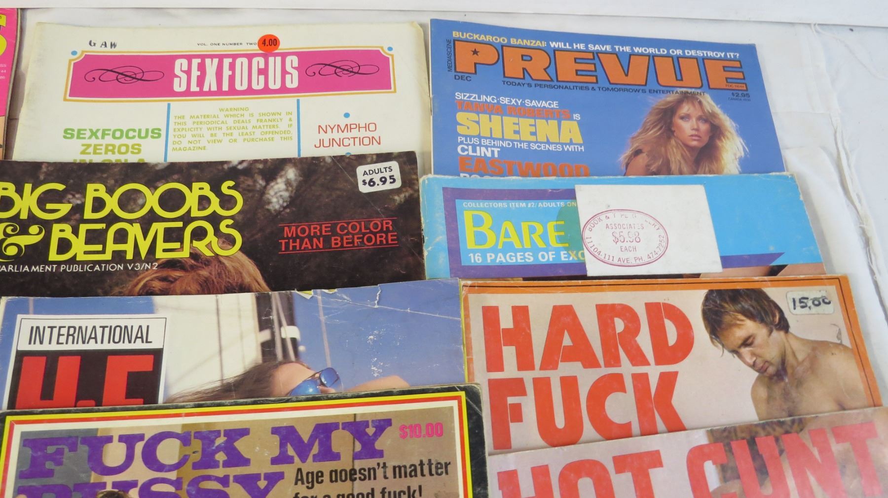 Assorted Adult Magazines