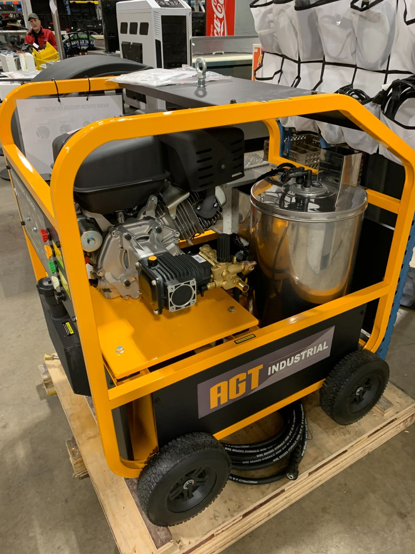 Agt Industrial Hpw 4000 Commercial 4000 Psi Gas Diesel Powered 13hp