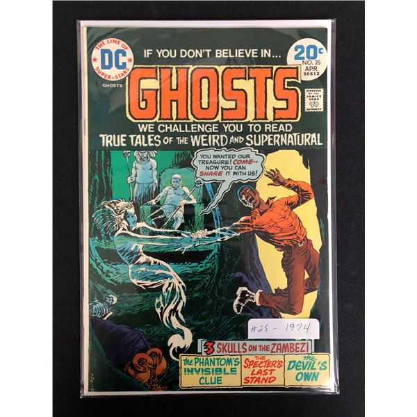 Ghosts No25 Dc Comics 1974