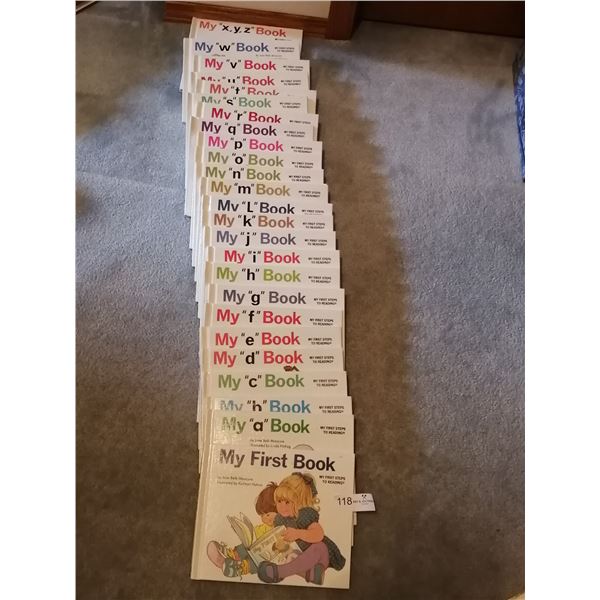 My First Steps To Reading A Z Complete Set 25 Books By Jane Belk