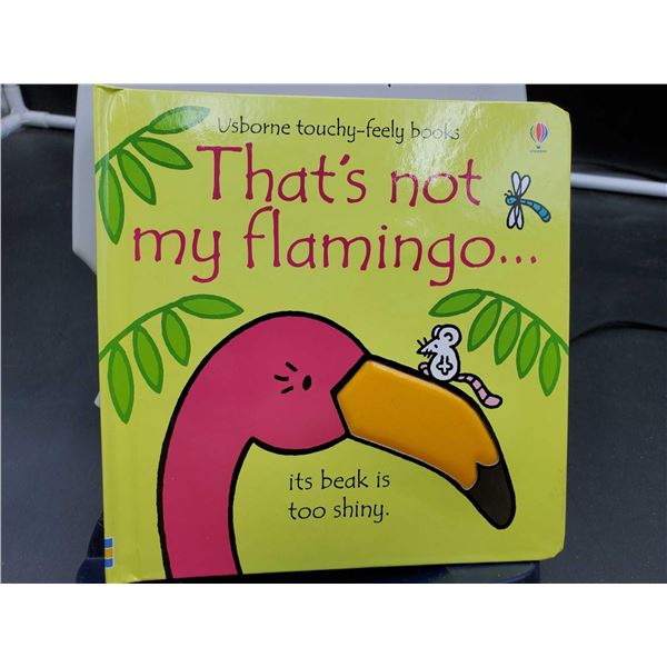 Usborne Touchy Feely Books Thats Not My Flamingo