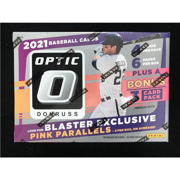 2021 Panini Donruss Optic Baseball Blaster Box