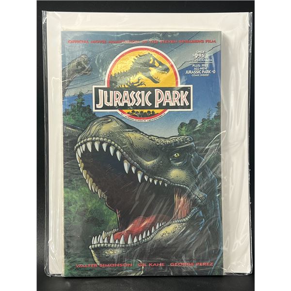 Jurassic Park Official Movie Adaptation Of The Film By Steven Speilberg