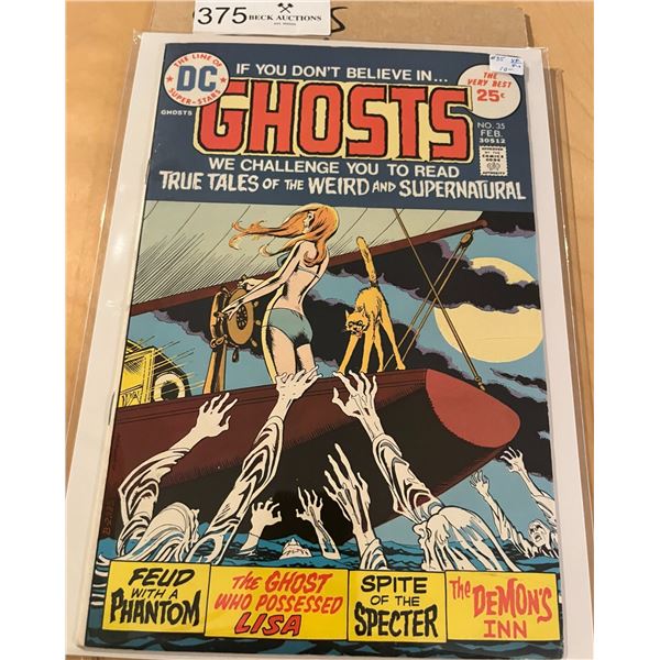 Dc Ghosts Horror 22 Assorted Issues Beck Auctions Inc