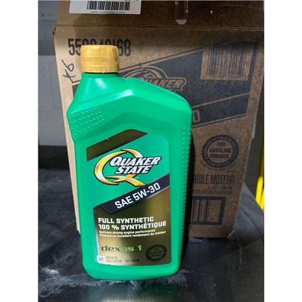 Quaker State Sae 5w 30 Full Synthetic Motor Oil 6x946ml