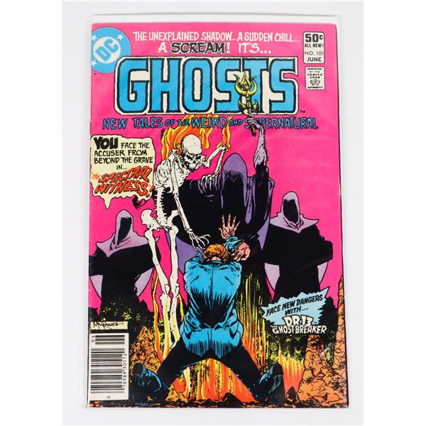 1583 Dc Detective Comics Ghosts 101 1981 Horror