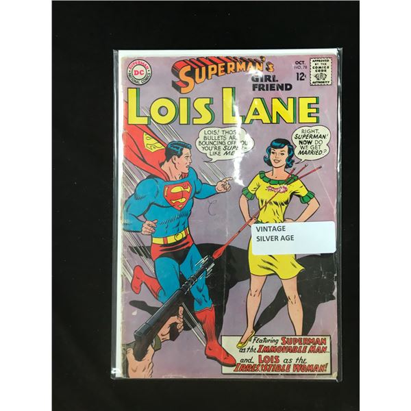 Dc Comics Supermans Girlfriend Lois Lane No76