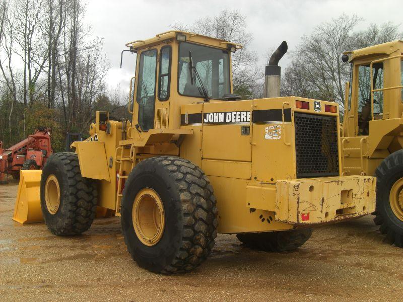 John Deere 644g Wheel Loader Jm Wood Auction Company Inc