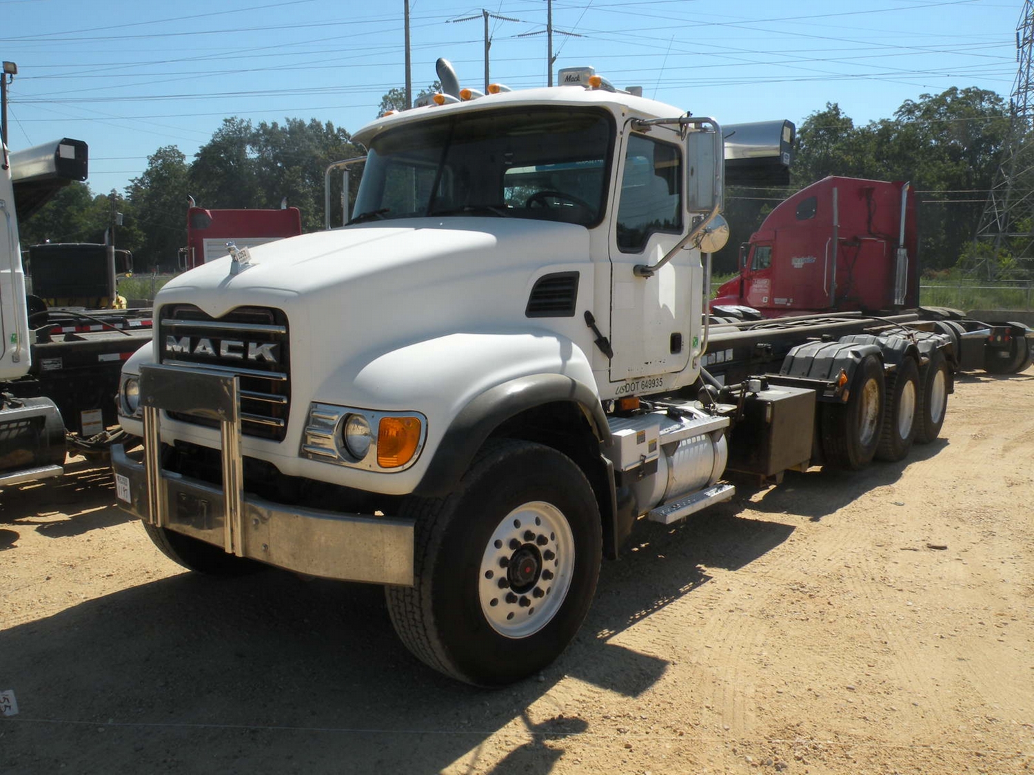 2004 Mack Cv713 Tri Axle Roll Off Truck