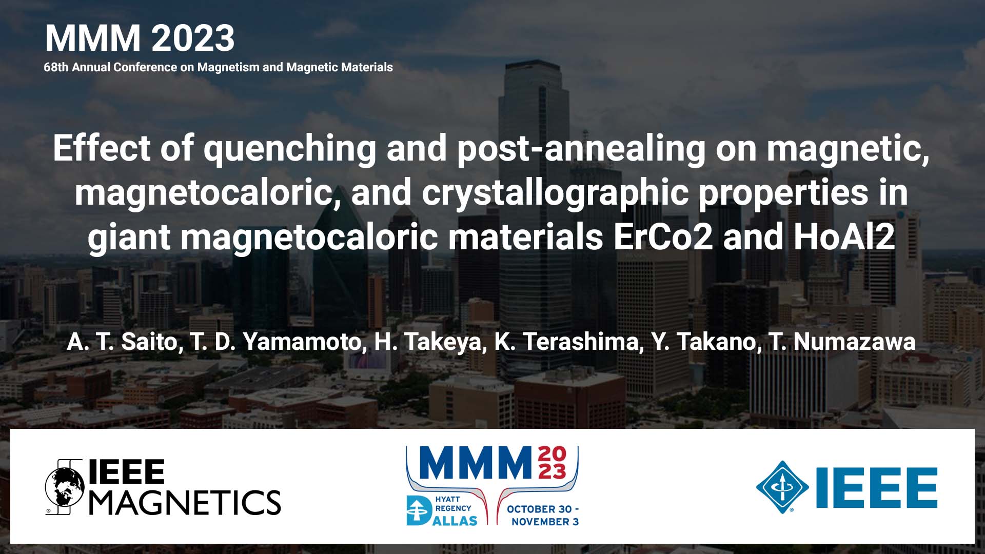 Ff 10 Effect Of Quenching And Post Annealing On Magnetic