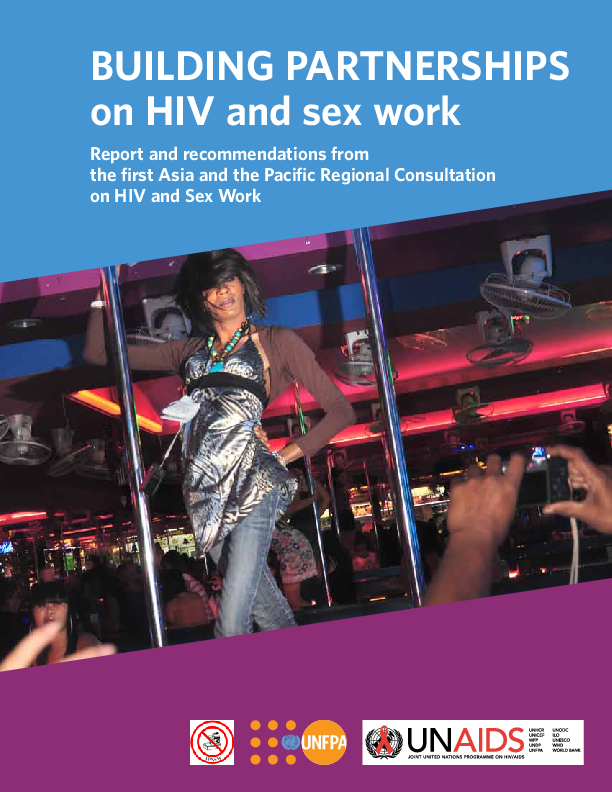 Building Partnerships On Hiv And Sex Work Report And Recommendations