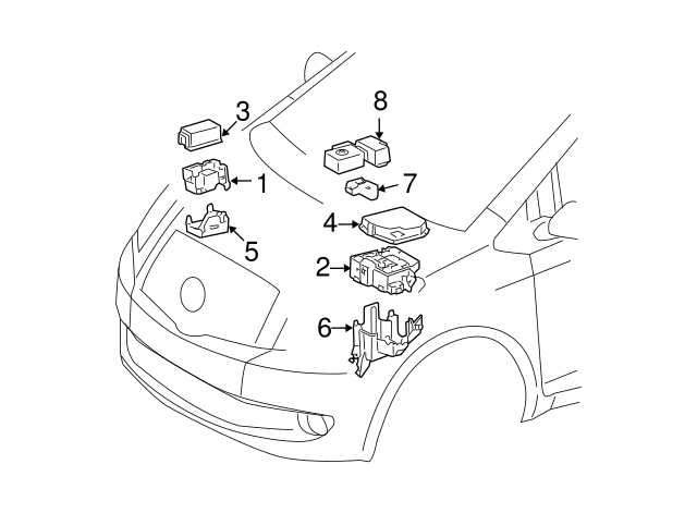 82662 52310 Upper Cover 2007 2014 Toyota Nashuatoyota