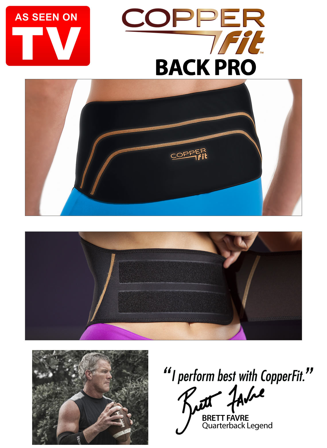 As Seen On Tv Copper Fit Back Pro Fitnessretro