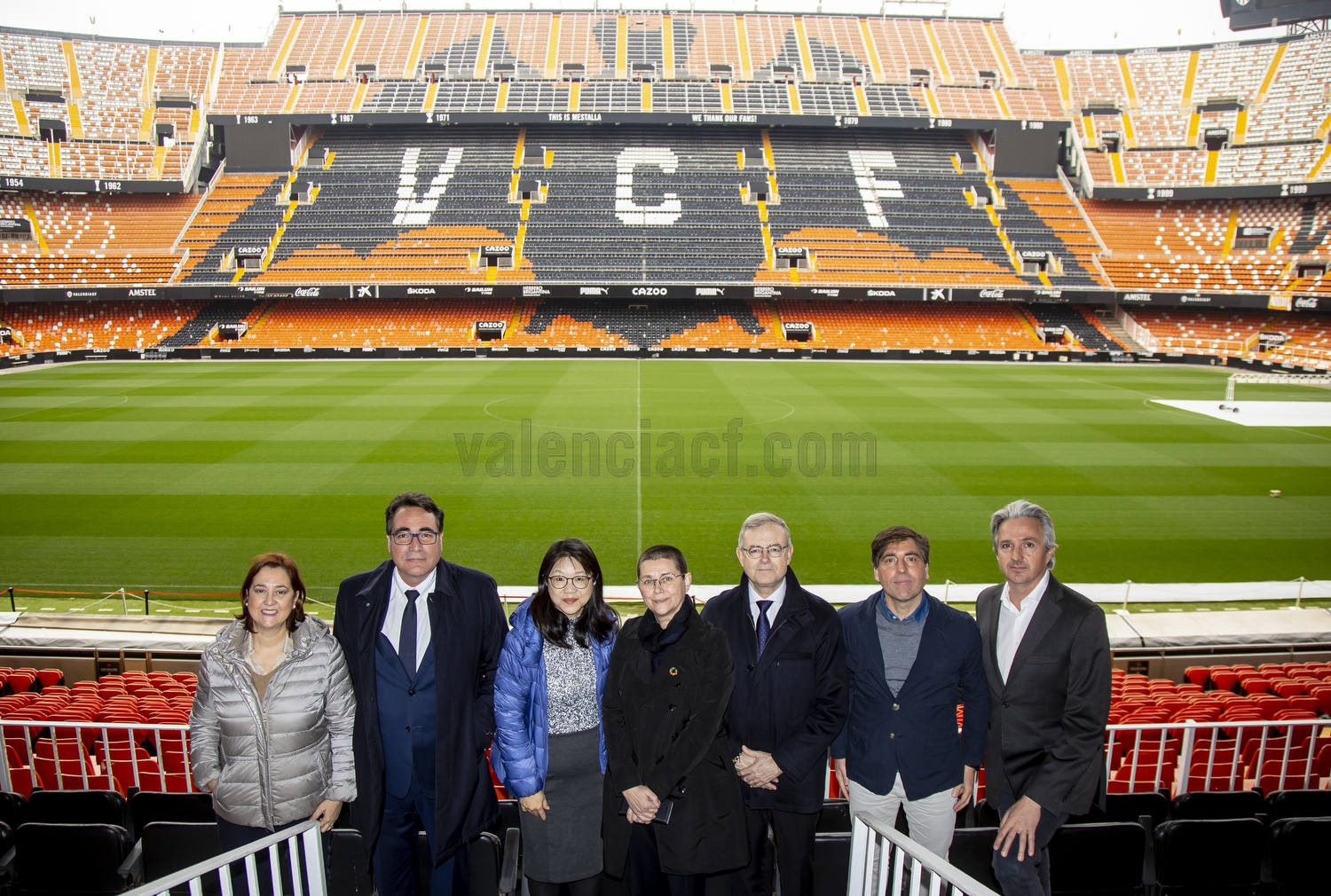 Upv Y Valencia Cf Conmemoran El Centenario Del Mestalla Con Una