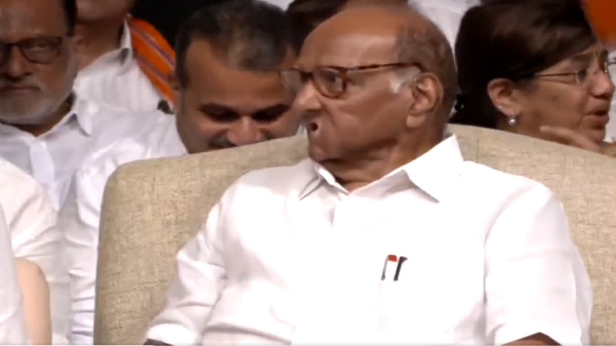 Ncp Crisis Party Symbol Is With Us Asserts Sharad Pawar