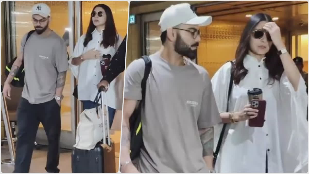 Anushka Sharma Virat Kohli Return To Mumbai Together Fans Pour Love