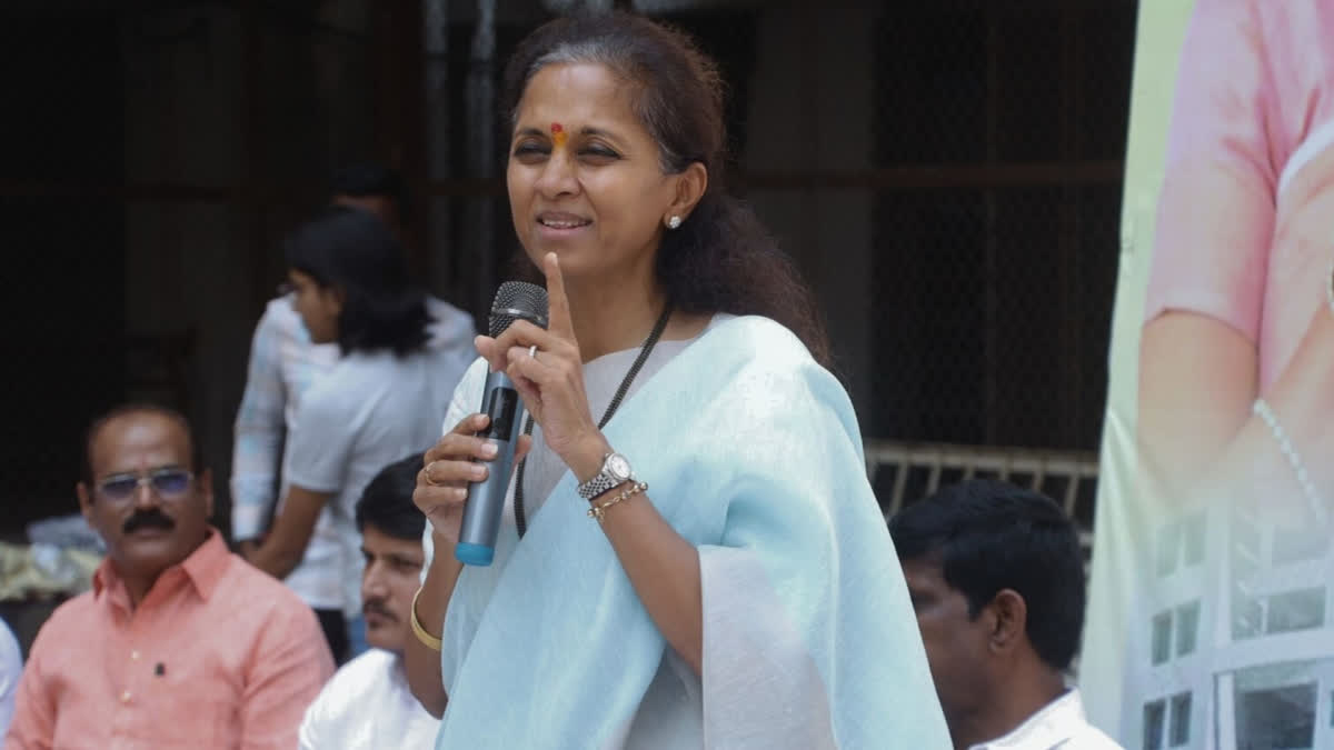 Maharashtra Politics Ncp Mp Supriya Sule Hints Two Explosions What