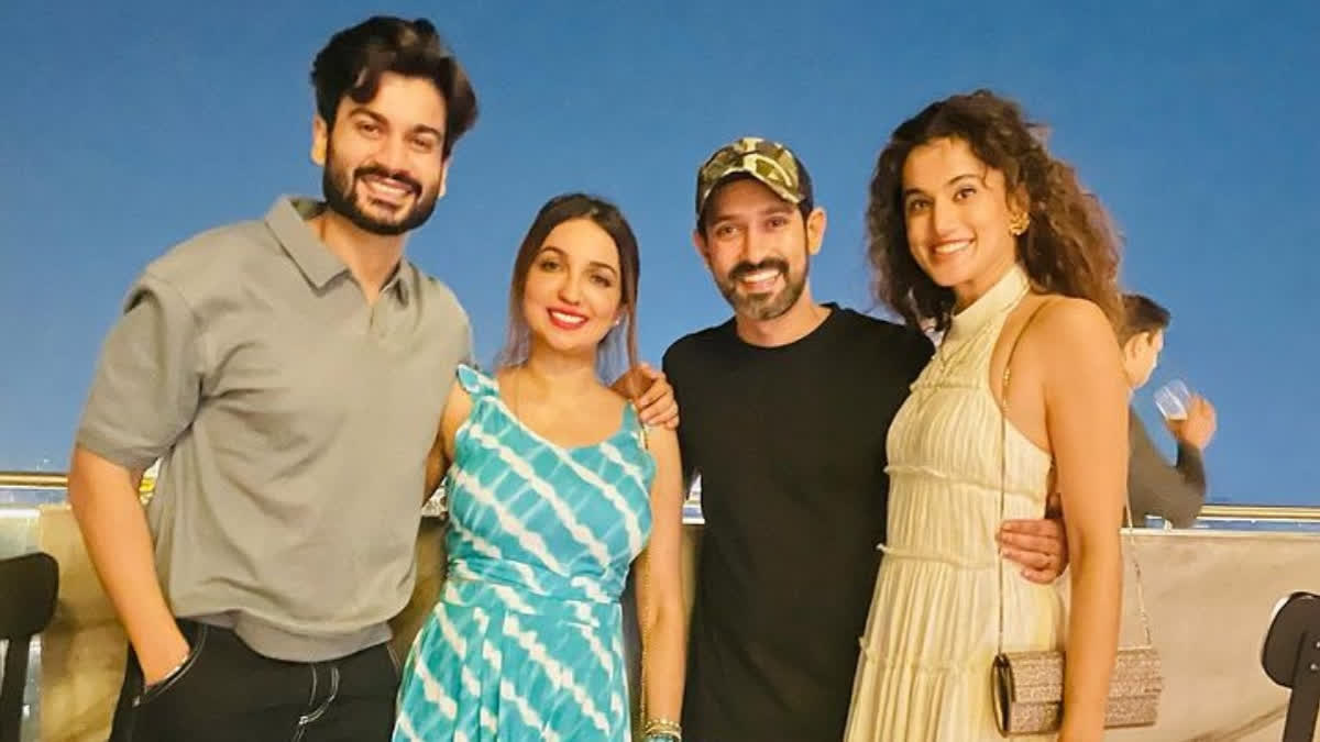 Taapsee Pannu Vikrant Massey Wrap Up Shoot Of Phir Aayi Hasseen