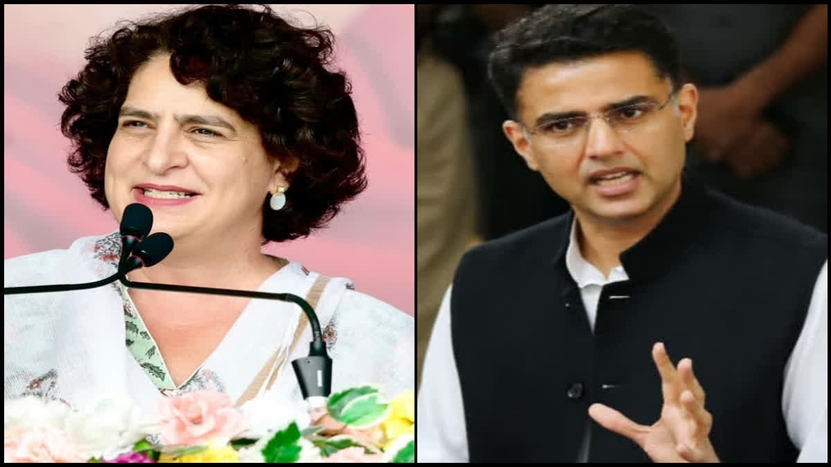 Congress Reshuffle Priyanka Gandhi Replaced As Up In Charge Sachin