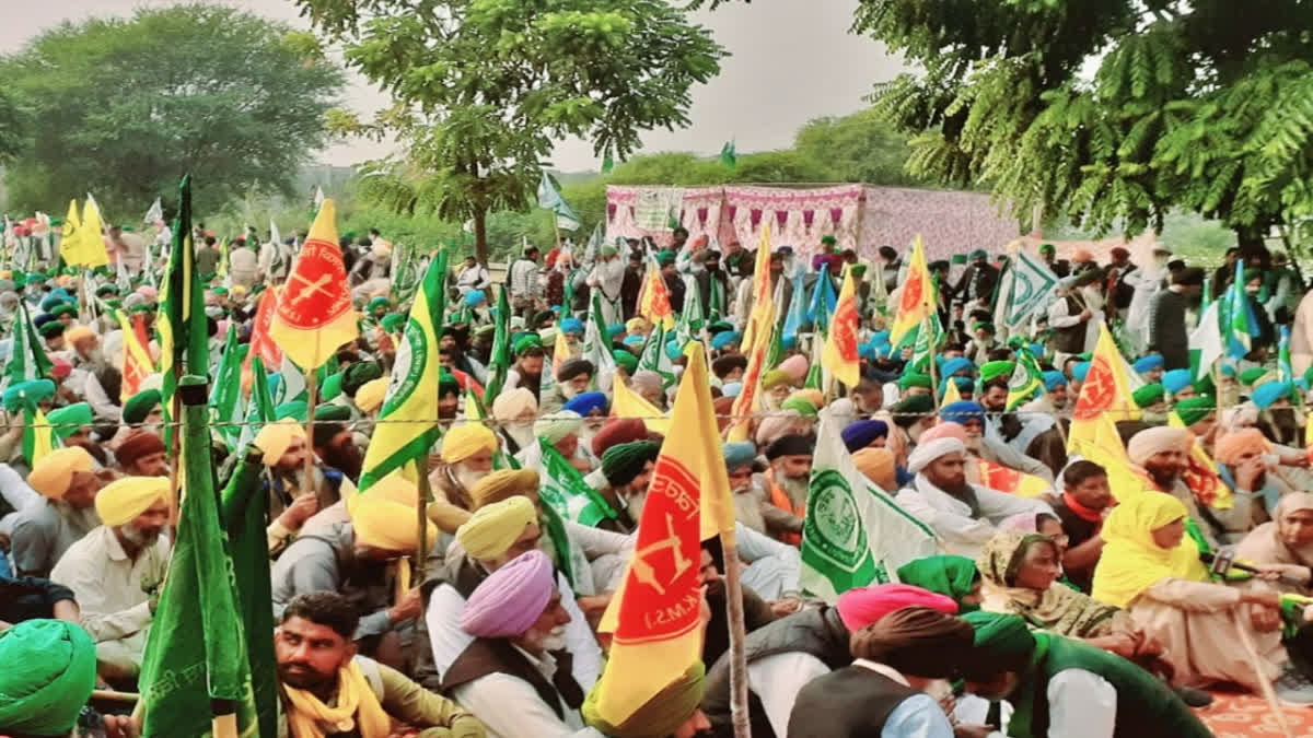 Samyukta Kisan Morcha 3 Day Protest Farmers Gather Near Mohali