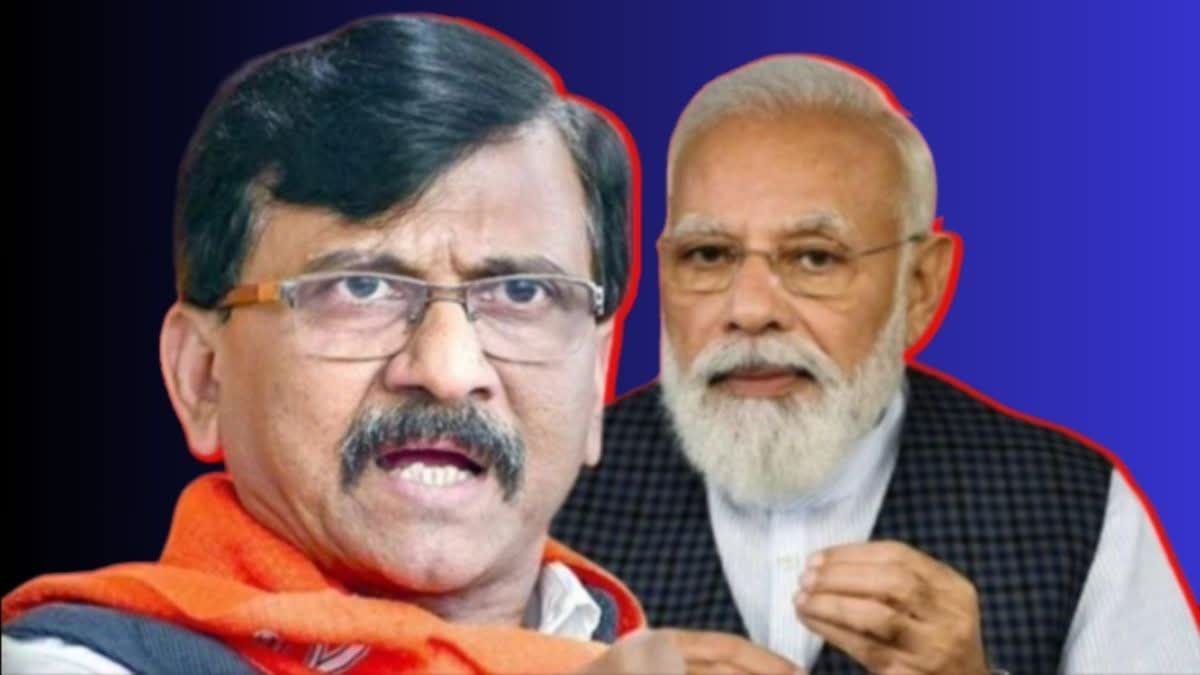 Lok Sabha Election 2024 Shiv Sena Ubt Mp Sanjay Raut Compares Pm