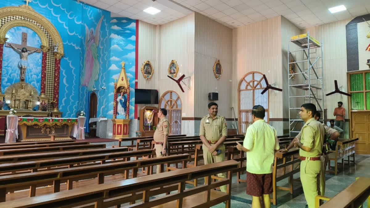 Security Beefed Up Around Churches In Delhi After Kerala Blast In