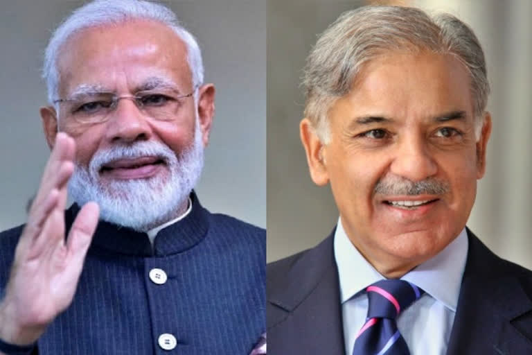 Pm Modi Congratulates Pakistan Pm Shehbaz Sharif Says India Desires Peace