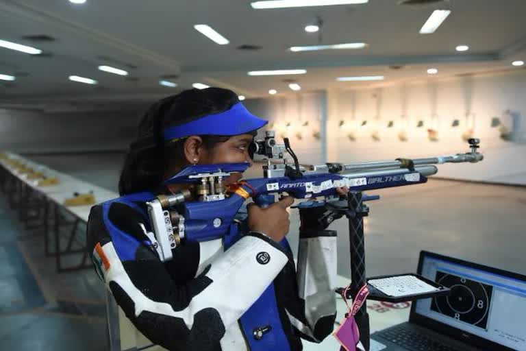 Issf World Cup Elavenil Ramita And Shreya Win Gold In Womens 10m Air