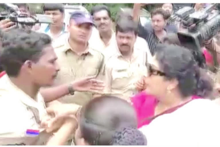 Renuka Chowdhury Clarifies Her Action Of Holding Cop By His Collar In