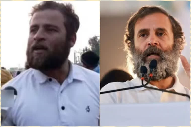 Rahul Gandhis Look Alike Becomes Attraction Of Bharat Jodo Yatra In Jandk