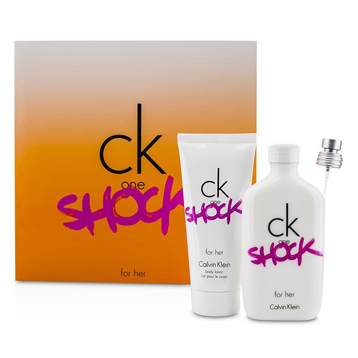 Calvin Klein New Zealand Ck One Shock For Her Coffret Edt Spray