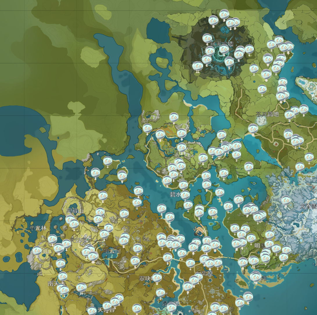 Genshin Impact Interactive World Map Official Genshin Impact Map Images