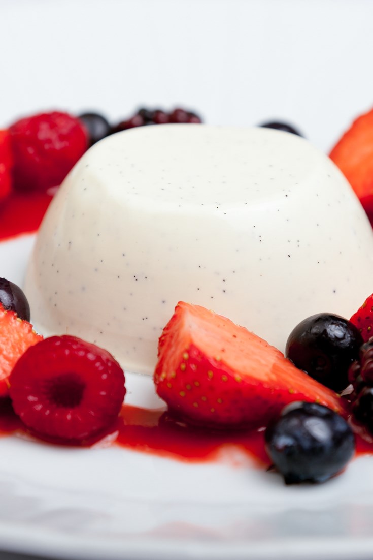 Panna Cotta With Summer Berries Great British Chefs