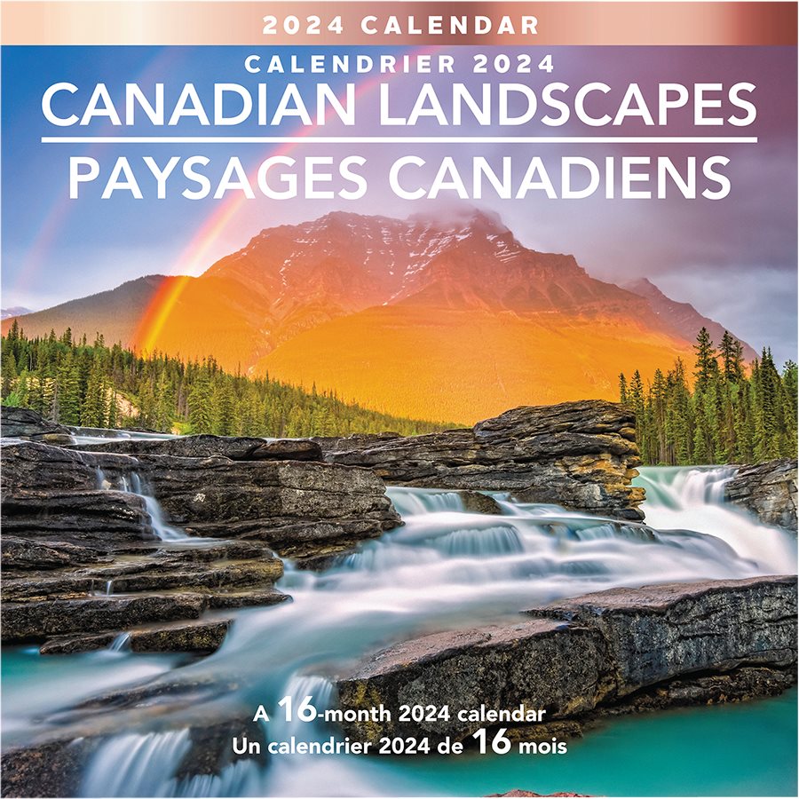 Calendrier Mural Paysages Canadiens 2024