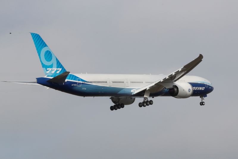 Boeing 777x Jetliner Successfully Completes Maiden Flight By Reuters